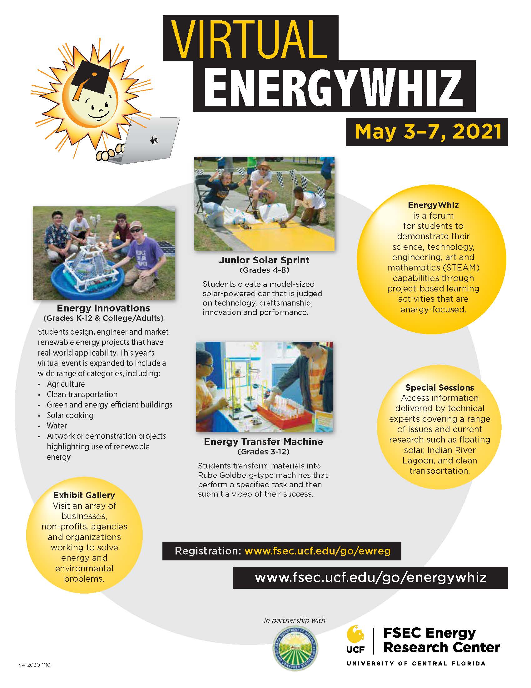 EnergyWhiz Competition May 3-7! - UCF UCF STEM